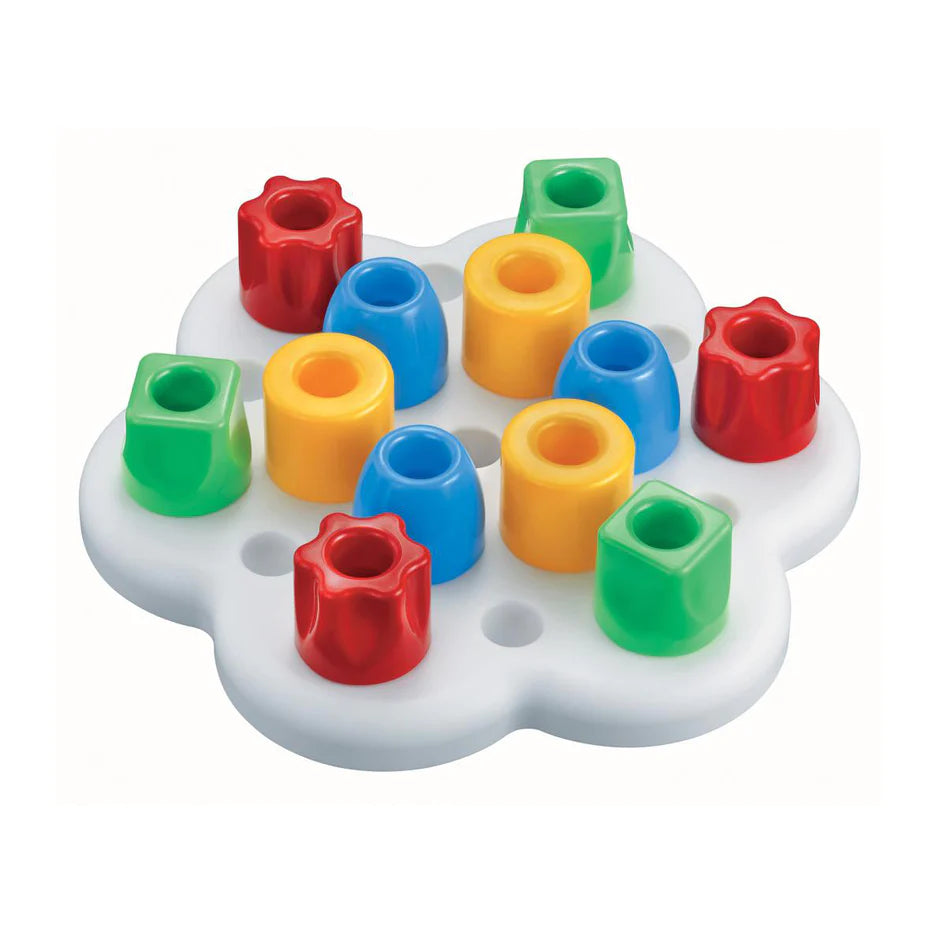 Quercetti | Daisy Chunky Pegs | Basic – SensoryKidsPlay
